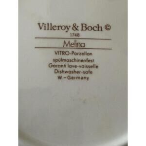 Villeroy & Boch | Other | 4 Villeroy Boch Melina Pattern Dinner Plate 5 ...